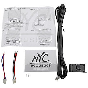 NYC ACOUSTiCS NSE12L 12" 1200w Powered Car Subwoofer/Sub Enclosure+LED+Amp Kit