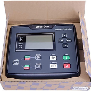 YFYIQI Engine Set Generator Controller Power Station Automation Controller with Auto Mains Failure Hard-Screen Acrylic Material for Automatic System Composed by Generator and Mains