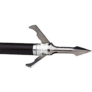 GRIM REAPER 1301 Fatal Steel Broadhead 1 1/4" 3 Blade 100gr Silver