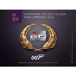 James Bond 007 Quantum Eau de Toilette Spray for Men, 2.5 Ounce