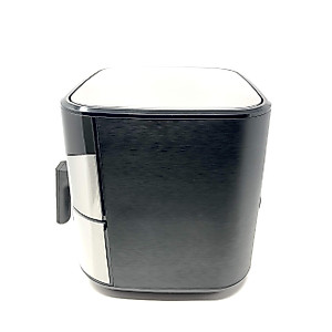 Gourmia GAF685 Stainless Steel No Oil Healthy Frying 6 Quart Digital Air Fryer (Certified Refurbished)