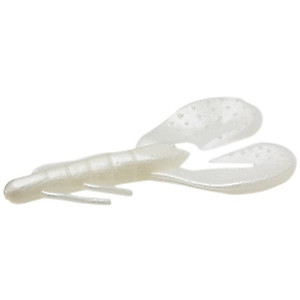 Zoom Bait Super Speed Craw-Pack of 8 (White Pearl, 3.75-Inch), One Size (089-045)