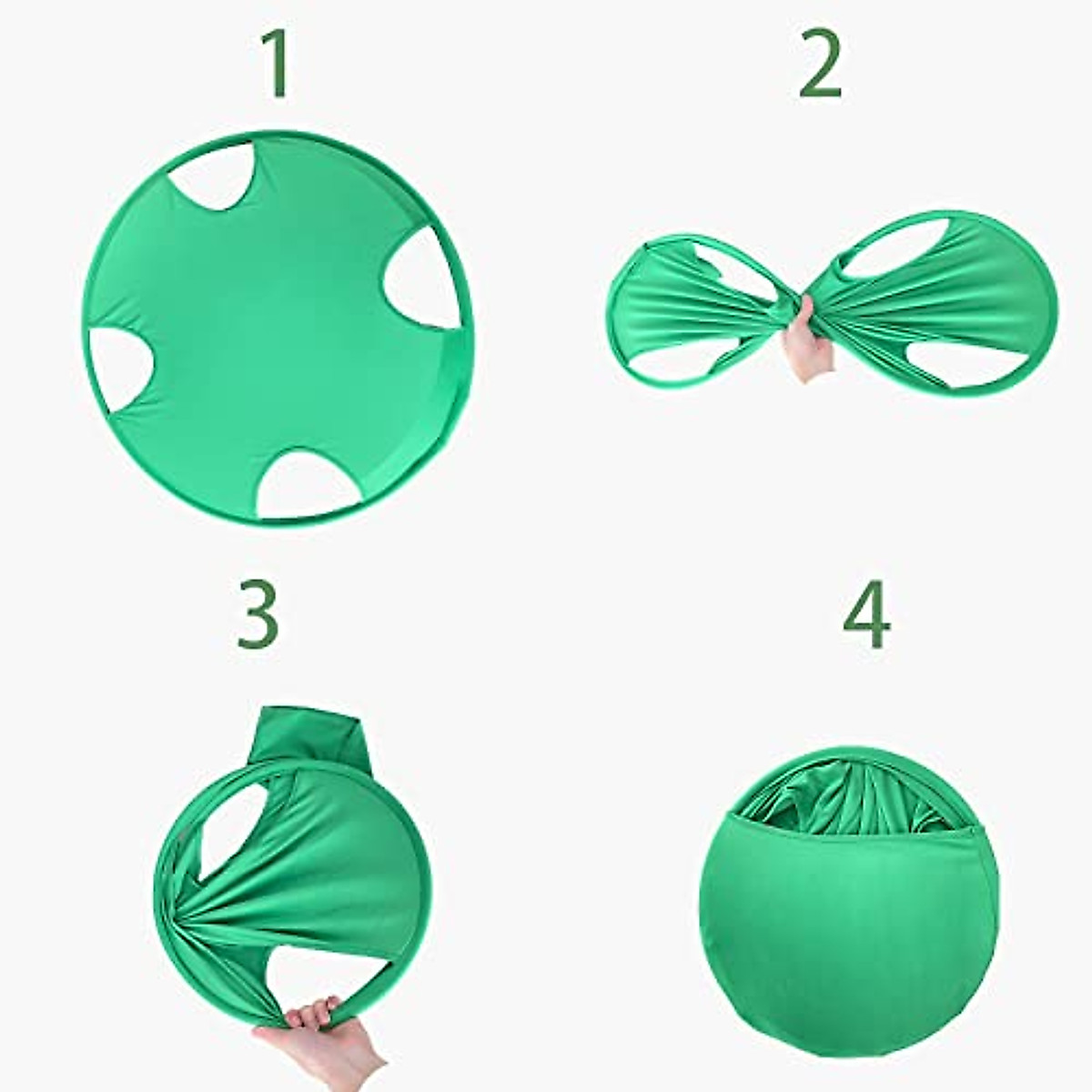 ACPYIDL 26IN Pop-up LaundryHamper-Large-LaundryBasket for DryerLaundryBag,Collapsible LaundryGrabber for WashingMachine,Dryer,Help Moving