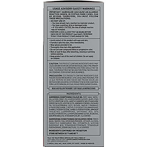 L'Oreal Paris Feria Multi-Faceted Shimmering Permanent Hair Color, 36 (Chocolate Cherry) Deep Burgundy Brown, Pack of 1 Hair Dye Kit