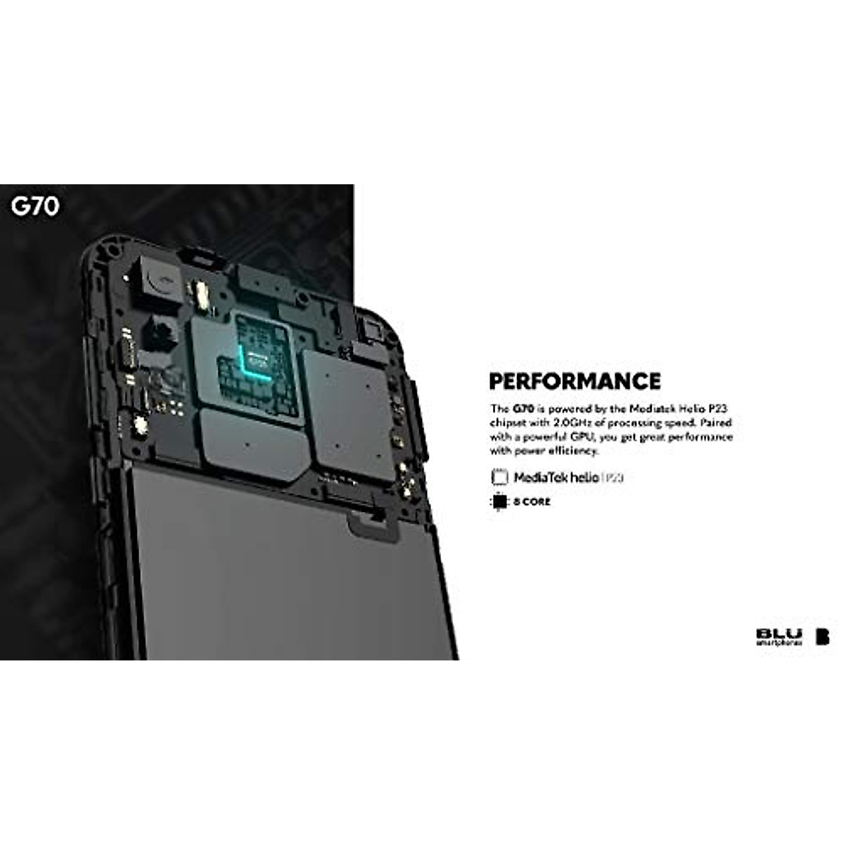 BLU Blu G70 G0250WW 32GB GSM Phone, Green