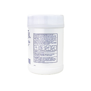 Dynarex Nice'n Fresh Baby Wipes - Premium Non-Alcohol Wipes with Lanolin & Aloe to Moisturize Skin - Non-Woven, Scented - 6 x 6.75", 1 Cannister - 140 Wet Wipes