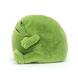 Jellycat Ricky Rain Frog Stuffed Animal, Medium 7 inches | Amphibian Plush Toy | Classic Children's Gift