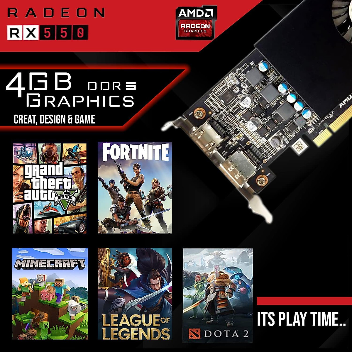 HP G3 Gaming Desktop PC, Core i7 6th Gen, AMD RX 550 Graphic, 16GB RAM, 1TB SSD | 2TB HDD, New Dual MTG 27 inch Monitor, RGB Keyboard Mouse, Speaker, Webcam, WiFi, Win 10 Pro (Renewed)