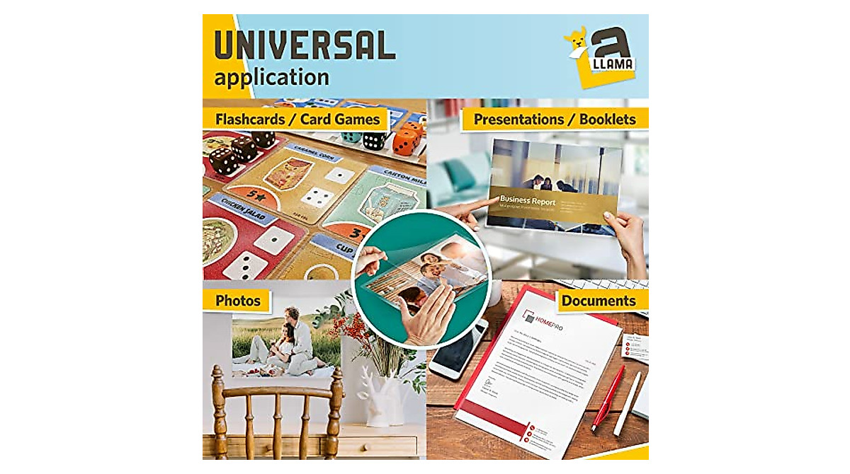 Textured Self Adhesive Laminating Sheets - 10 Pack