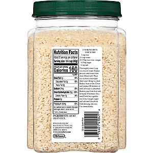 RiceSelect Sushi Rice for Sushi and Japanese Food, Premium Gluten-Free Short-Grain Rice, Non-GMO, 32-Ounce Jar