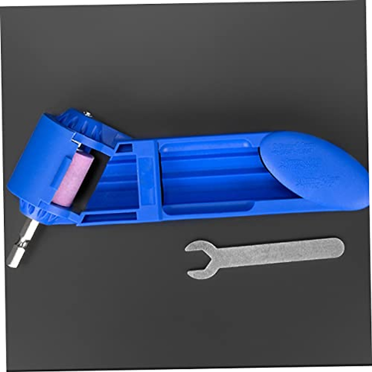 1 Set Burr Device Set portable drill bit sharpener diamond drill bit sharpener Portable Drill Powered electric tool Repairment Tool to rotate plastic corundum polishing wheel
