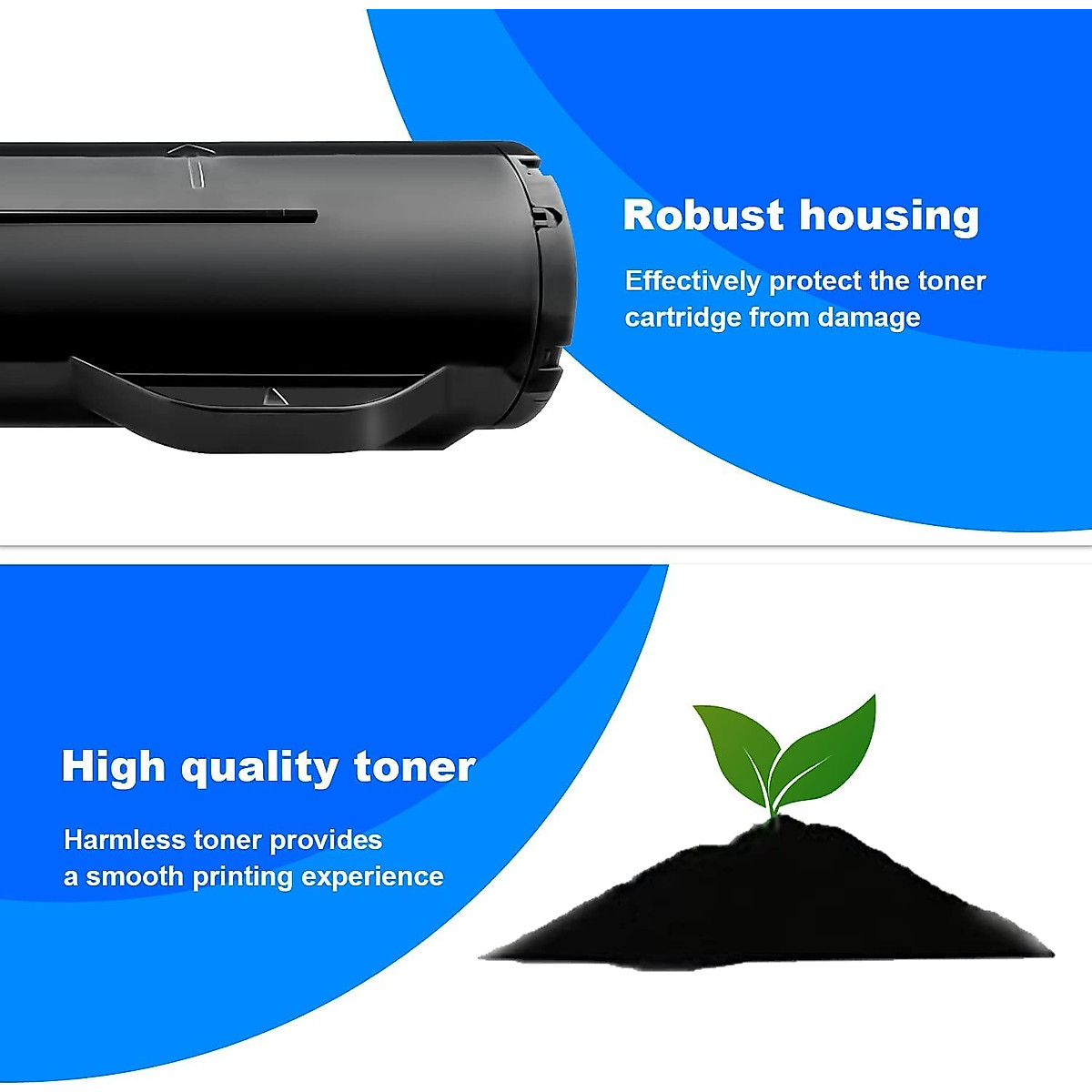 Ledes B400 Toner Cartridge High Yield 24,600 Pages, Compatible for Xerox Part#: 106R03584 Replacement for Versalink B400 B400N B400DN B405 B405DN (1 Pack, Black)