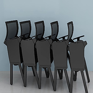 ANIIC Office Chair Gaming Chair Desk Chair Staff Chair Conference Room Office Chair Training Chair Folding with Writing Board School Desk and Chair Computer Chair Home Office Desk Chairs (Color : C)