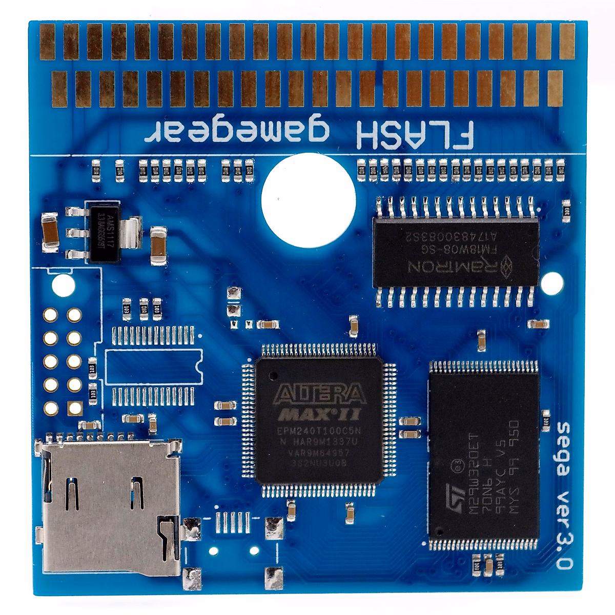 Deal4GO GG Flash Cart Game Cartridge Card Board PCB for Sega Game Gear (3rd Party)