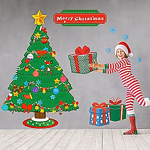 71 Pieces Christmas Classroom Bulletin Board Decor Christmas Tree Poster Merry Christmas Banner Christmas Tree Candy Canes Star Bell Snowflake Presents Christmas Stocking Christmas Ball Bows Cutouts
