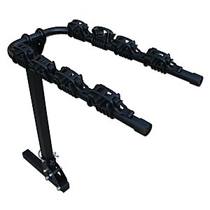BRIGHTLINES Heavy Duty Swing Away Fold Down 2" Hitch Mount Bike Rack for up to 4 Four Bikes