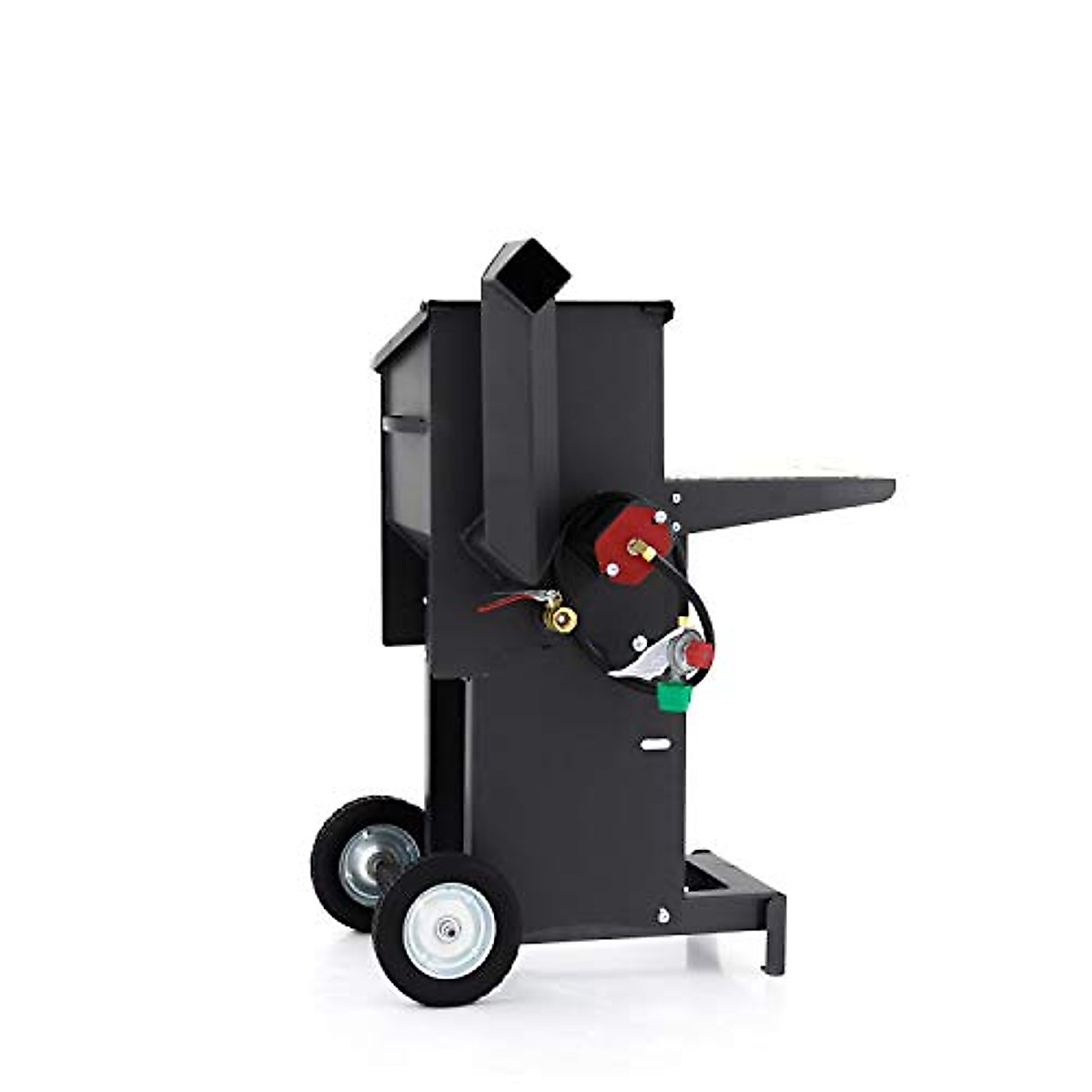 R & V Works Cajun Fryer 4 Gallon Propane Gas Deep Fryer with Stand and 2 Baskets