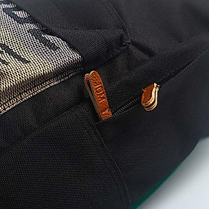 JDM Backpack Racing Fabric with Harness Shoulder Straps Large Capacity Laptop Storage (BRD Strap-Black)