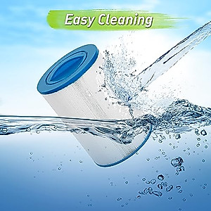 BLUEFLO Spa Filter Cartridge Replacement for Unicel 6CH-940, Filbur FC-0359, PWW50P3(1 1/2" Coarse Thread), 817-0050, Darlly 60401, for Viking Spa Hot Tub Filter, 2 Pack