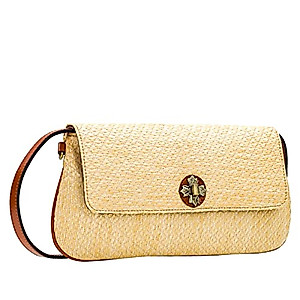 Patricia Nash Caprina Clutch Crossbody - Natural Diamond Weave