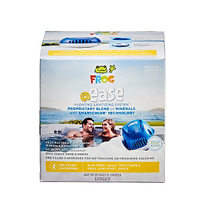 FROG @ease Floating Sanitizing System plus FROG @ease SmartChlor Cartridge 3 Pack, Set