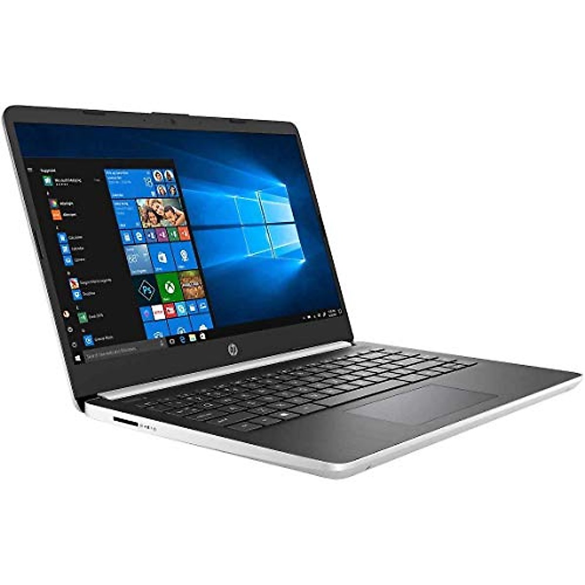 2020 HP 14 Laptop Computer/ 14" IPS WLED-Backlit FHD/ 10th Gen Intel Core i5-1035G4 Up to 3.7GHz/ 8GB DDR4 RAM/ 512GB SSD/ 802.11AC WiFi/ Bluetooth 5.0/ HDMI/ Windows 10/ Silver