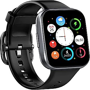 Smart Watch for Men Women, Fitness Tracker Heart Rate/Sleep Monitor, 1.69" Color Screen Fitness Watch Step/Calorie Counter, 25 Sport Modes IP68 Waterproof Activity Trackers, Smartwatch for Android iOS