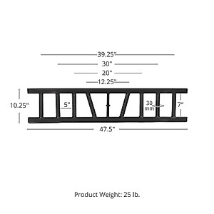 Titan Fitness Multi-Grip Cable Machine Attachment, LAT Pull Down Accessory, 30mm Knurled Grips, Three Neutral Grip Handle Placement