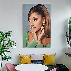 QIGUTRNG Ariana Star Singer Grande Poster Art Picture Print Modern Family Bedroom Decor Posters 11.81x7.8inch(20x30cm)