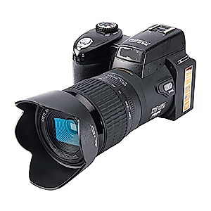 Camera 24X Optical Zoom HD Digital Camera D7100 33Million Pixel Auto Focus Professional DSLR Video Camera Three Lens Outdoor Digital Camera (Size : with 32G SD Card, Color : D7100 EU)
