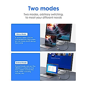 LENTION 4K@60Hz USB C to Mini DisplayPort Adapter,USB C Compatible 2023-2016 MacBook Pro,New iPad/Surface/Mac Air,Mini DP Connect Aging Apple Cinema Display,iMac, and More(CU609)