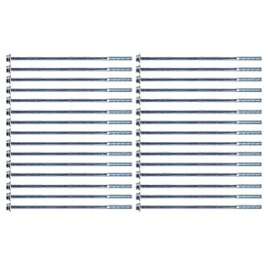 30Pcs Half Thread Hex Head M6 Lengthened Concave Carbon Steel for Gasoline Generator Garden Machine Lawn Mower (M6*170)