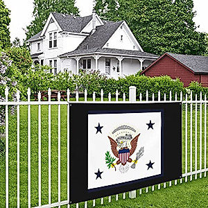 Flag Of The Vice President Of The United States (Fringed) Personalized Festive Banners To Add Atmosphere To Your Celebration 47Ã—71in