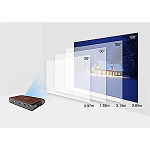 LDCHNH Portable Mini Projector Home Theater Video Led Full 720 P Resolution Beamer FreeShipping Projector for Smartphone