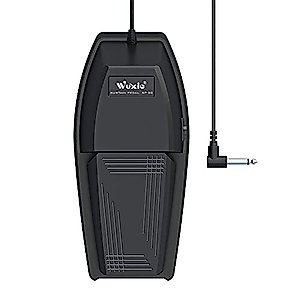 Wuxic new Sustain Pedal，Universal for Yamaha Casio Roland Korg Behringer Moo digital Piano and Midi Electronic keyboards