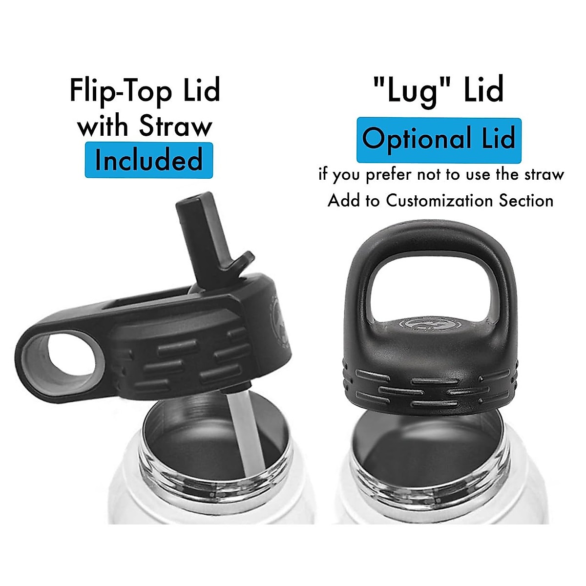 Polar Camel Water Bottle 20oz with Flip-Top Lid and Straw, Vacuum Insulated Flask, Stainless Steel Sports Double Wall Thermos Boys Girls Water Bottle (Royal Blue, 20 oz)