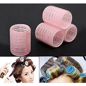 Self Grip Hair Rollers, Hair Curlers, Self-Grip Hair Rollers, Salon Quality Hairdressing Curlers, Pack of 6 Self Grip Hair Curlers Create Waves and Curls DIY Hairstyle Ideal for Holiday Gift