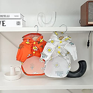 Dog Raincoat Pet Waterproof Clothes Puppy Rain Jacket Stylish Water Resistant Premium Dogs Raincoats Poncho for Small Medium Large Dog Rainwear (XX-Large, Orange)