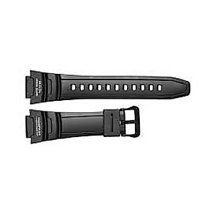 Genuine Replacement Casio Watch Band Black Rubber Strap #10431875 SGW-500 SGW-500H-1B