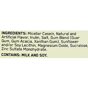 Optimum Nutrition Gold Standard 100% Micellar Casein Protein Powder, Slow Digesting, Helps Keep You Full, Overnight Muscle Recovery, Creamy Vanilla, 4 Pound (Packaging May Vary)