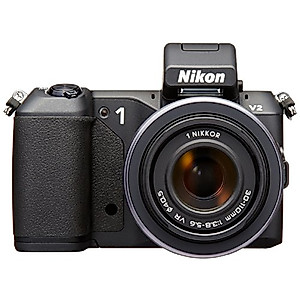 [Original] Nikon Set Mirror-Less SLR Nikon1 V2 + 11-27.5mm + 30-110mm Double Zoom kit BK N1V2WZBKA [International Version, No Warranty]
