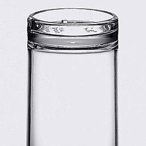 G.E.T. H-14-1-SAN-CL Clear 14 oz. Tom Collins, Break Resistant Dishwasher Safe San Specialty Drinkware Collection (Pack of 12)