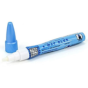 EK Tools 55-00012 Glue Pen Zig Chisel Tip 2 Way, Multicolor