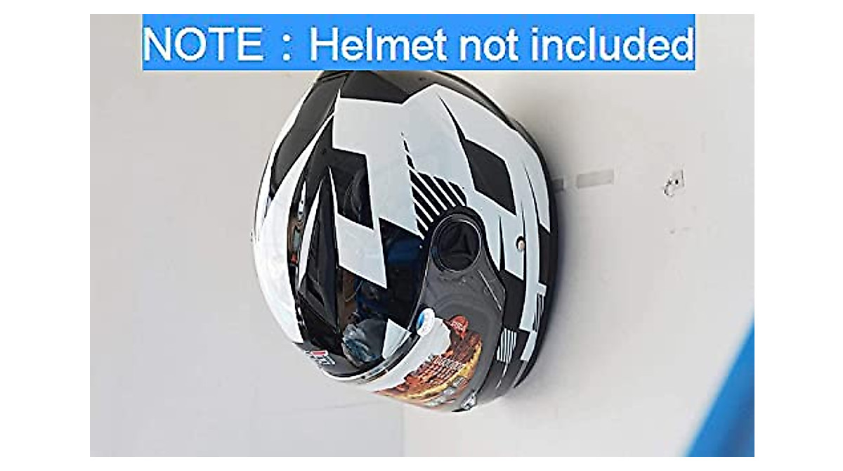 4-Pack Helmet Rack - Wall Mounted Storage Solution