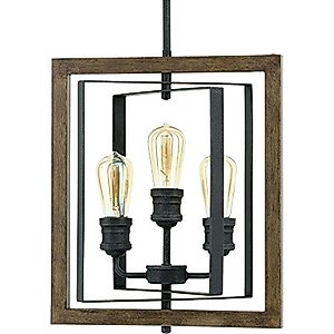 HomeDecorators Collection7921HCD Palermo GroveCollection3-LightGildedIronPendant