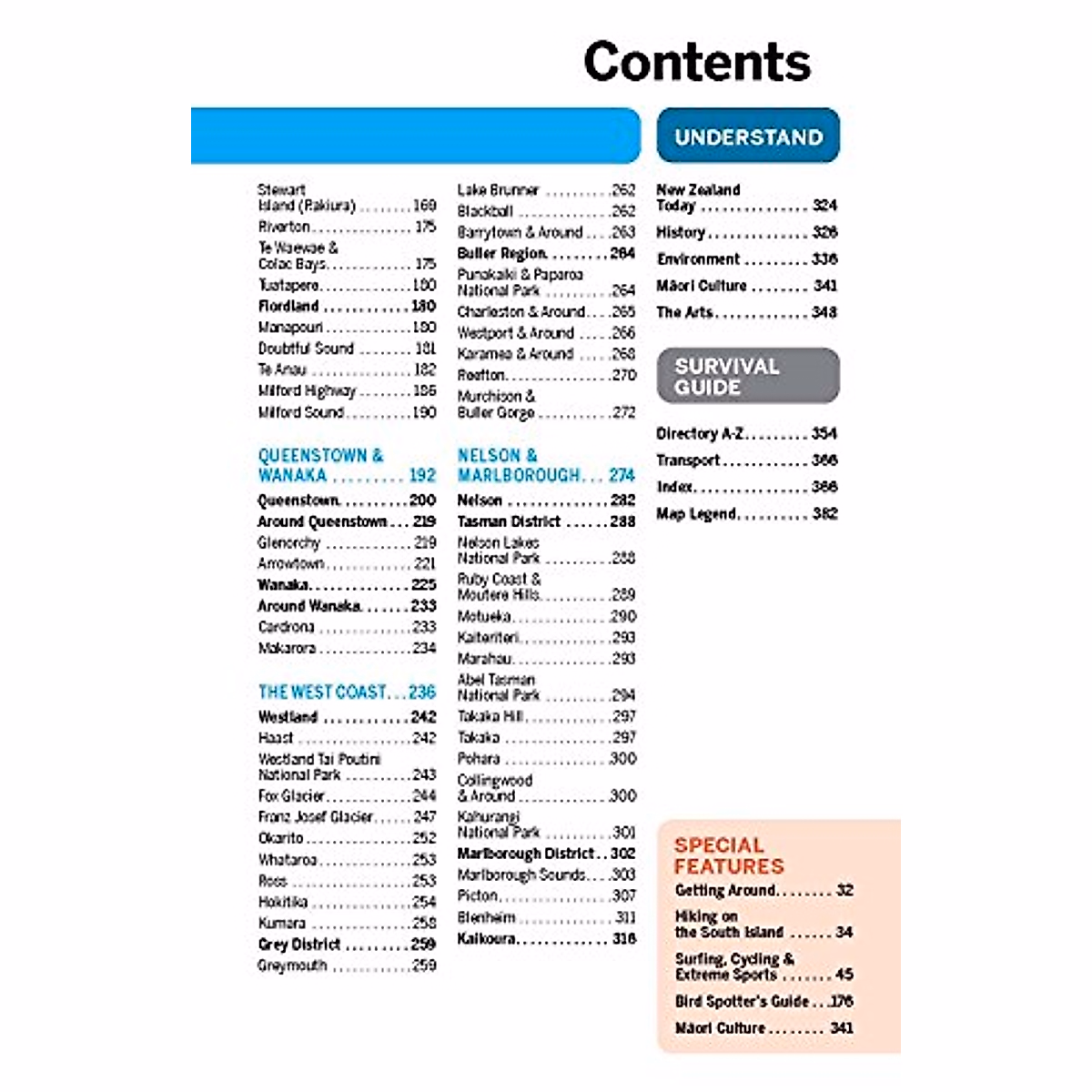 Lonely Planet New Zealand's South Island 6 (Regional Guide)