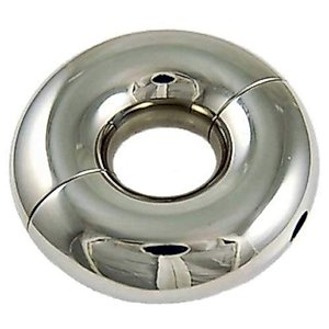 TheChainGang Tribal Dream Circle Ring, Surgical Steel Body Jewelry Rings for Stretched Piercings (00 Gauge 10mm - 1/2")