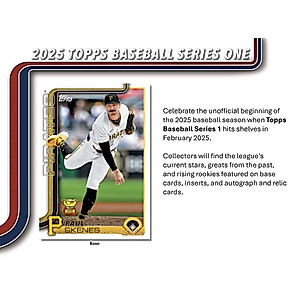 2025 Topps Series 1 Baseball Trading Card MLB Retail 20 Pack Box
