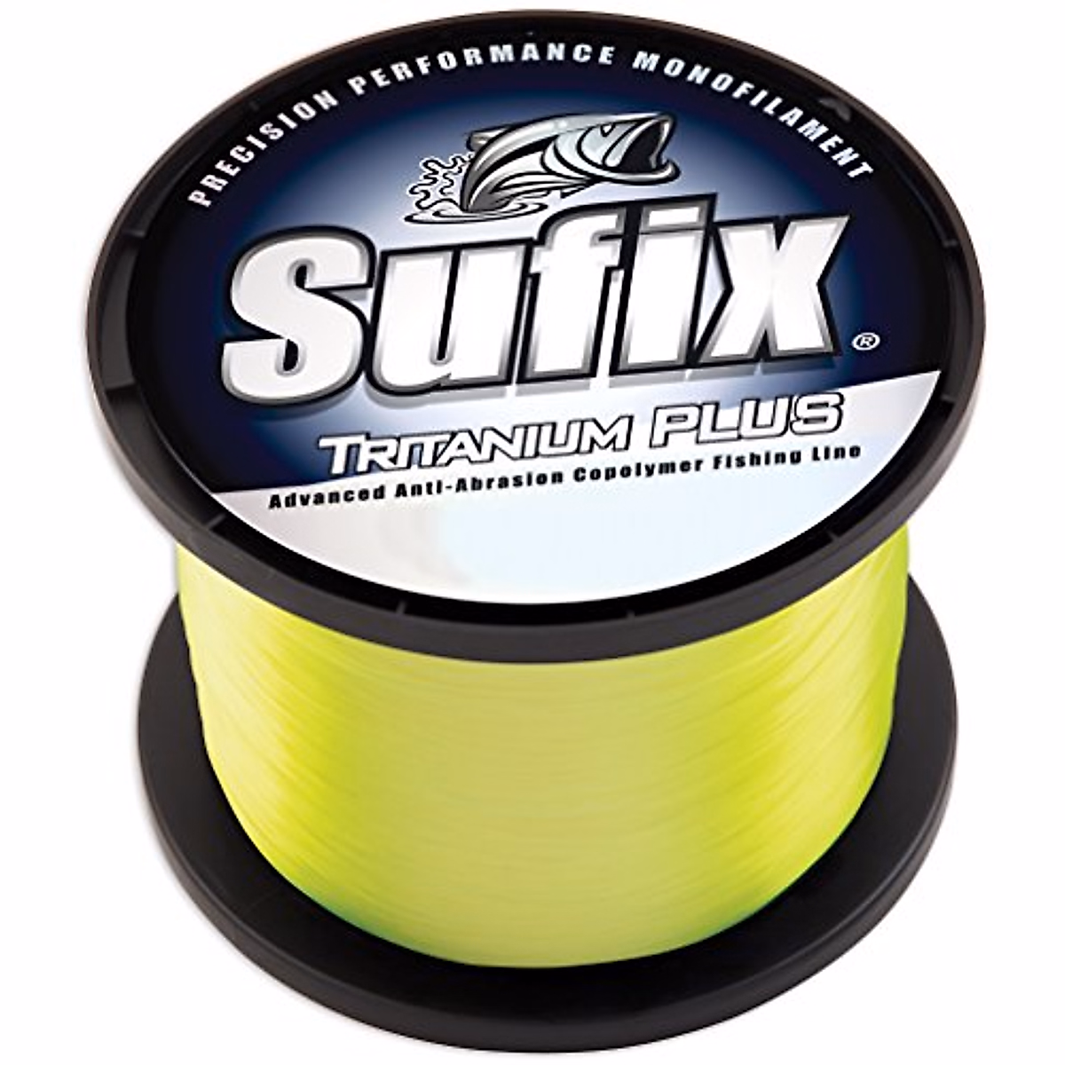 Sufix Tritanium Plus 1/4-Pound Spool Size Fishing Line (Chartreuse, 20-Pound)