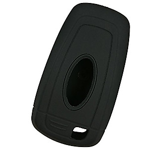 2Pcs Coolbestda Rubber 5buttons Smart Key Fob Full Protector Remote Skin Cover Case Keyless Jacket for 2019 2018 2017 Ford Fusion F250 F350 F450 F550 Edge Explorer